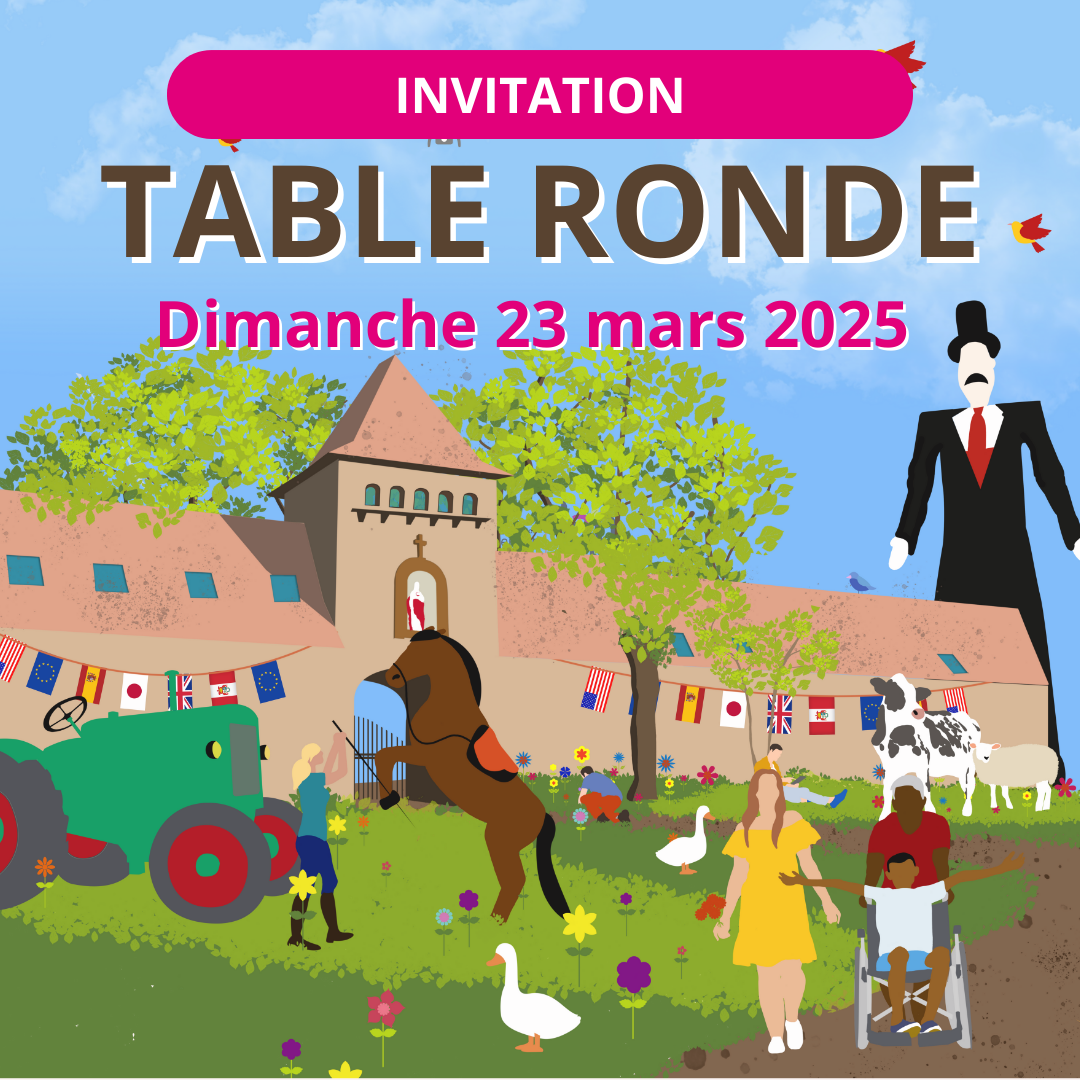 Invitation - Table ronde - Dimanche 23 Mars 2025 - Institut de Genech